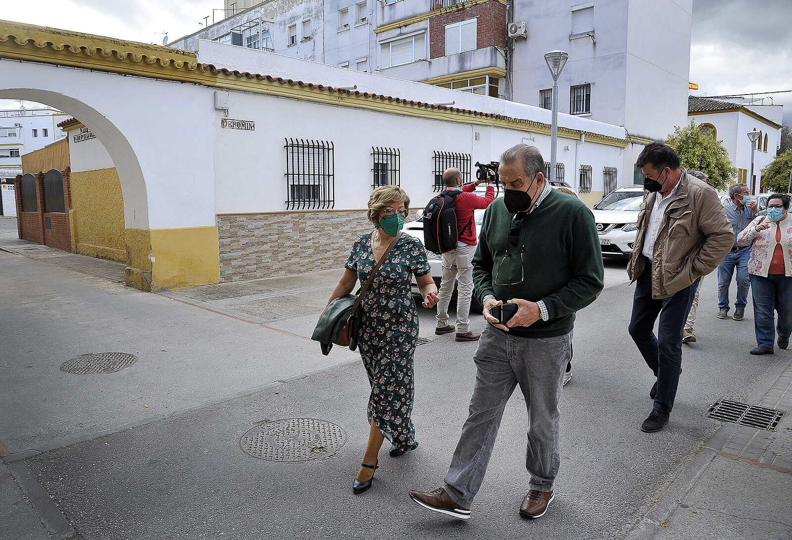 Carmen Collado visita La Plata con representantes del tejido social
