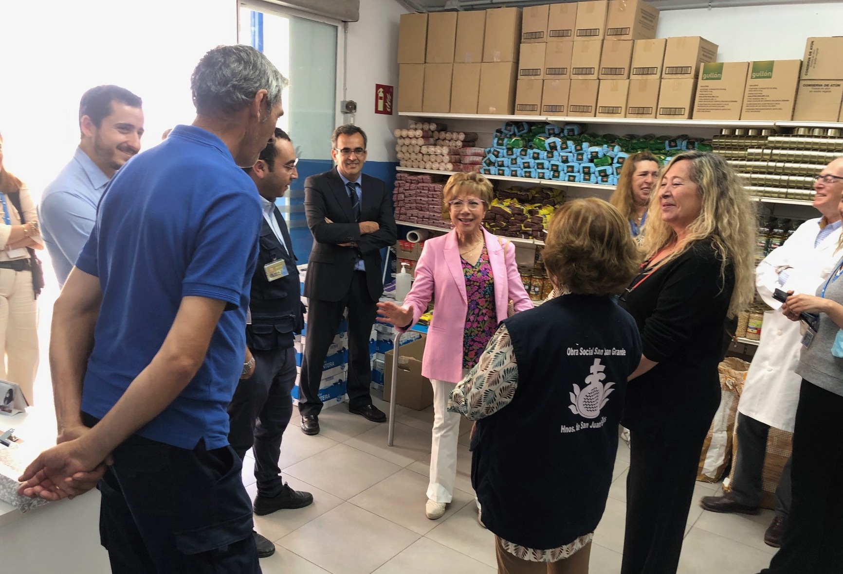 Carmen Collado destaca el valor del trabajo de la Obra Social de San ...