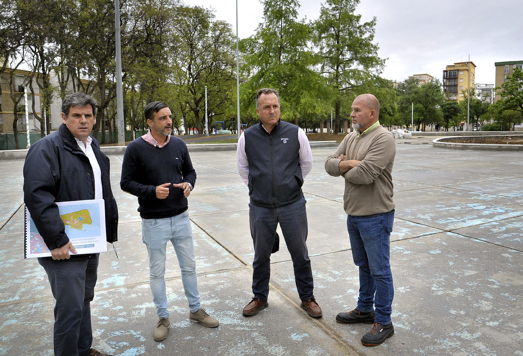 Las obras del nuevo espacio deportivo y de ocio del Parque de la Plata ...