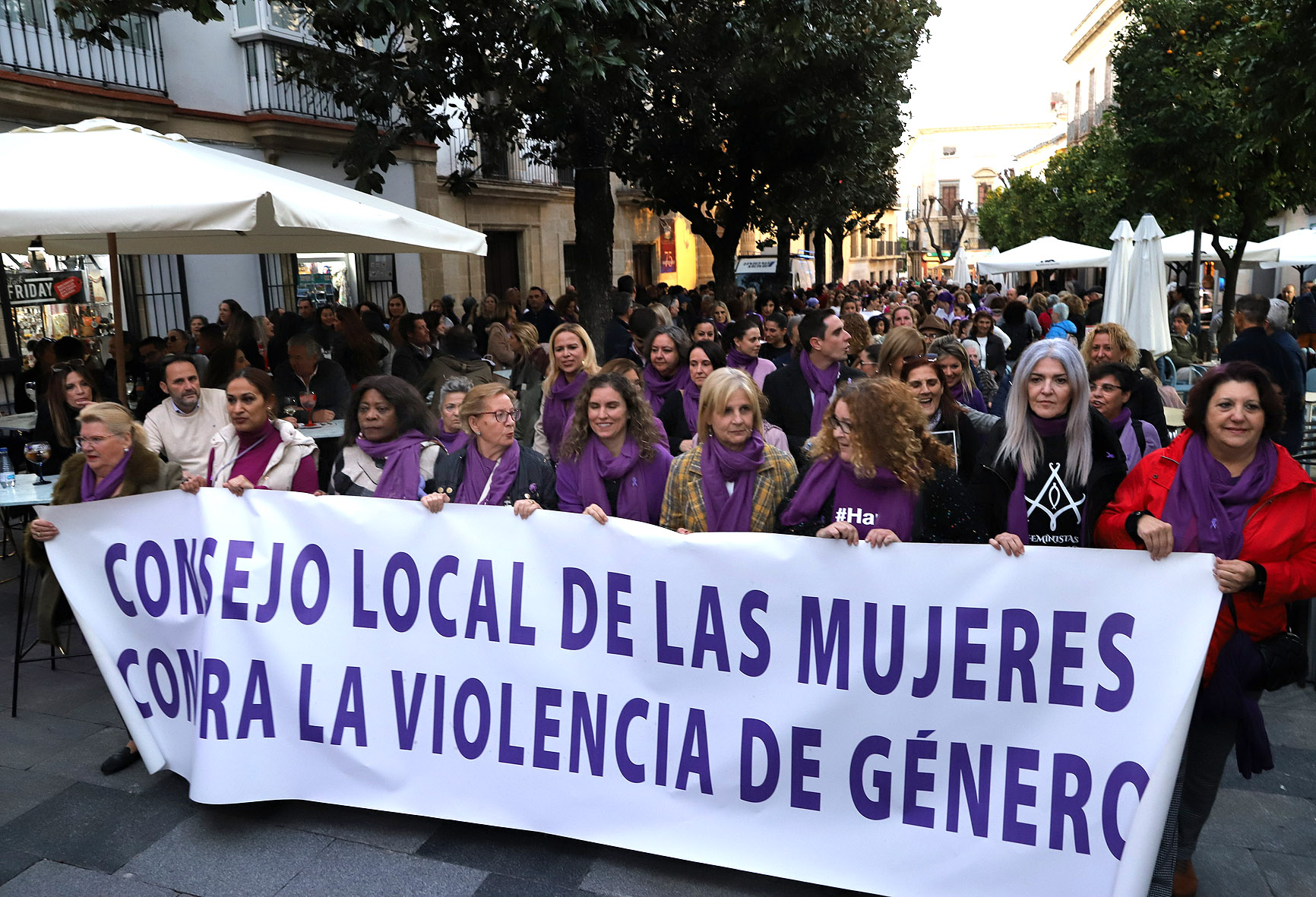 Jerez Se Suma A La Conmemoración Del 25 N Con Una Manifestación