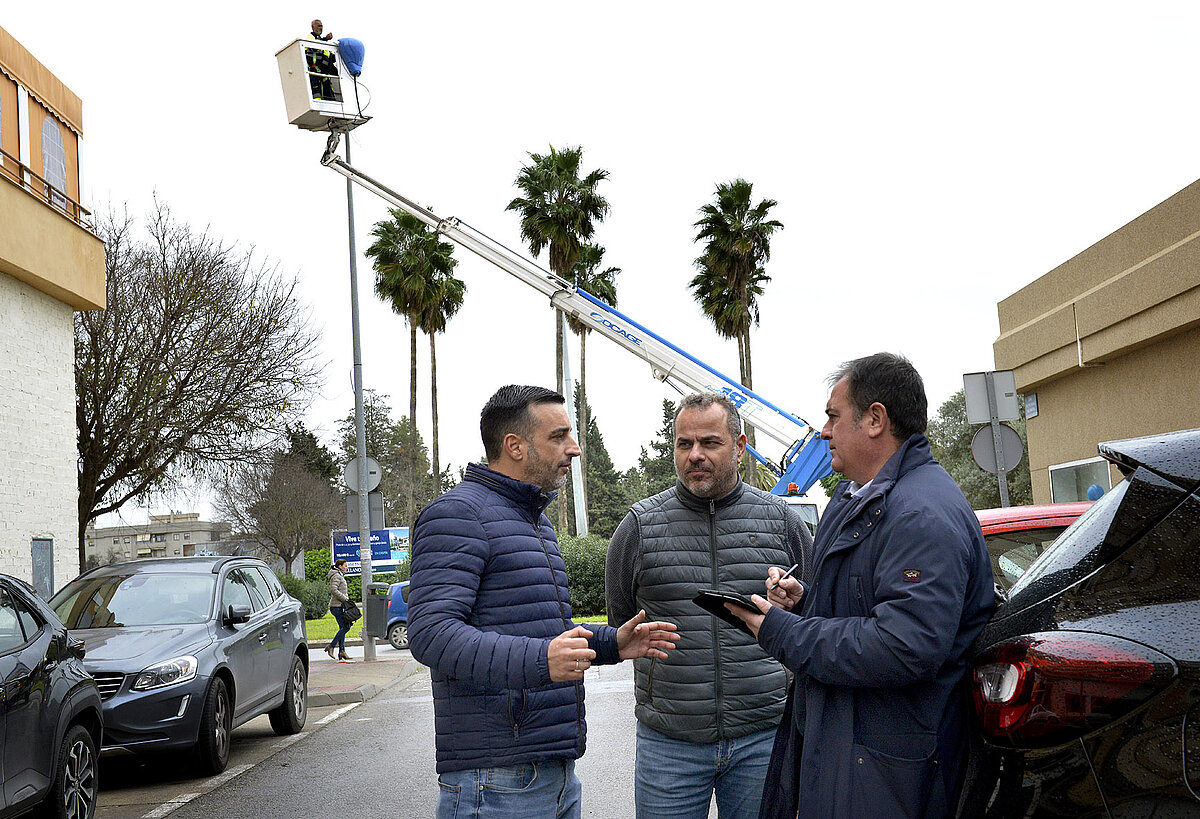 El Gobierno local inicia la campaña de renovación de iluminación tipo led