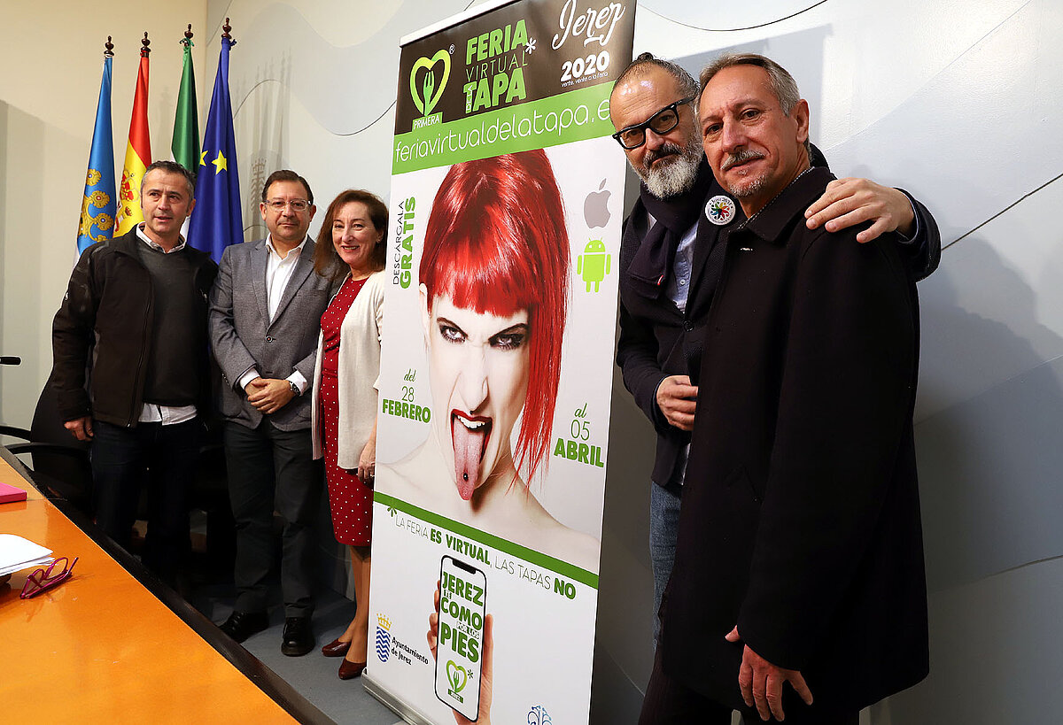 La Feria Virtual de la Tapa ofrecerá la oferta gastronómica y turística de Jerez en una app ...