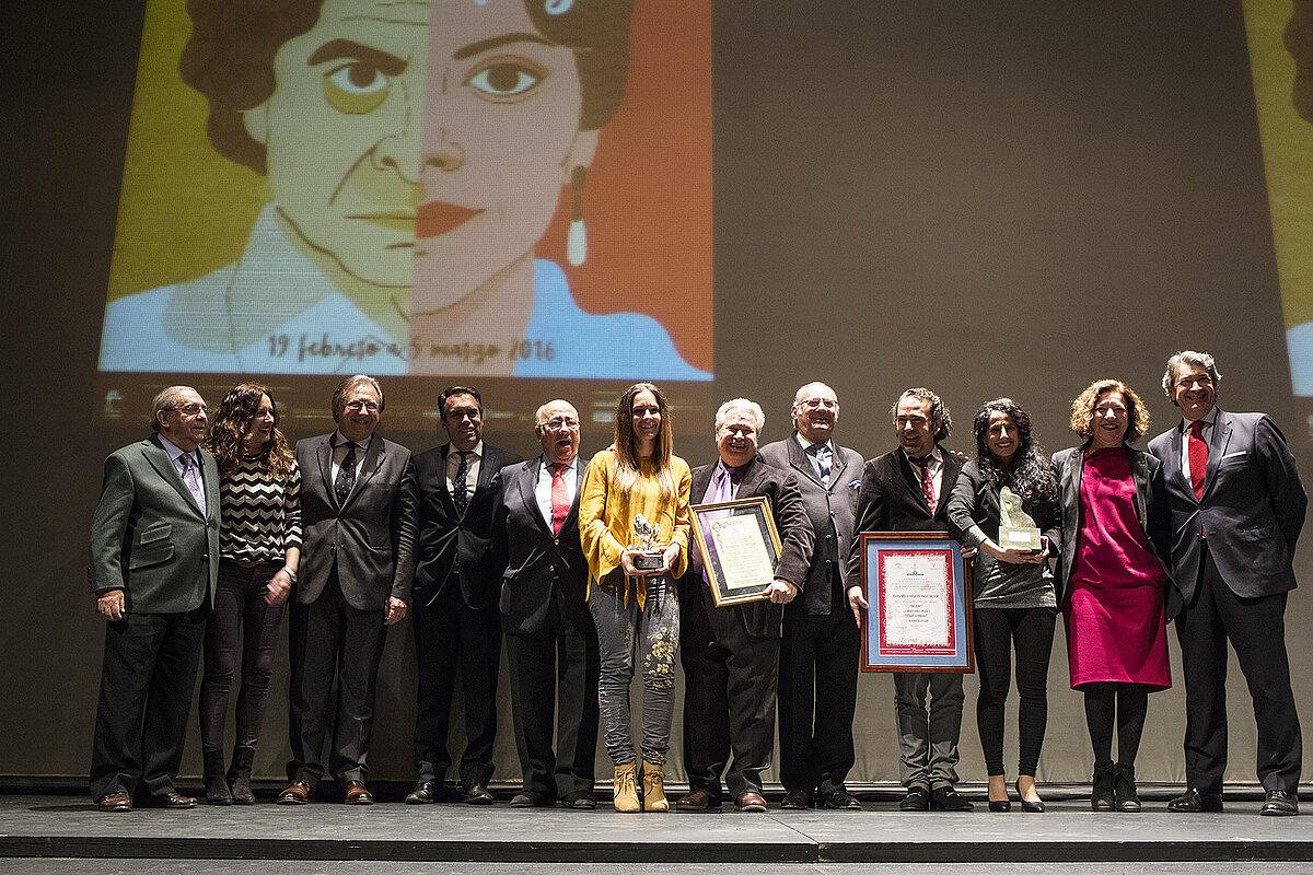 Israel Galván, Mercedes Ruiz, David Lagos y Luisa Palicio recogen sus ...