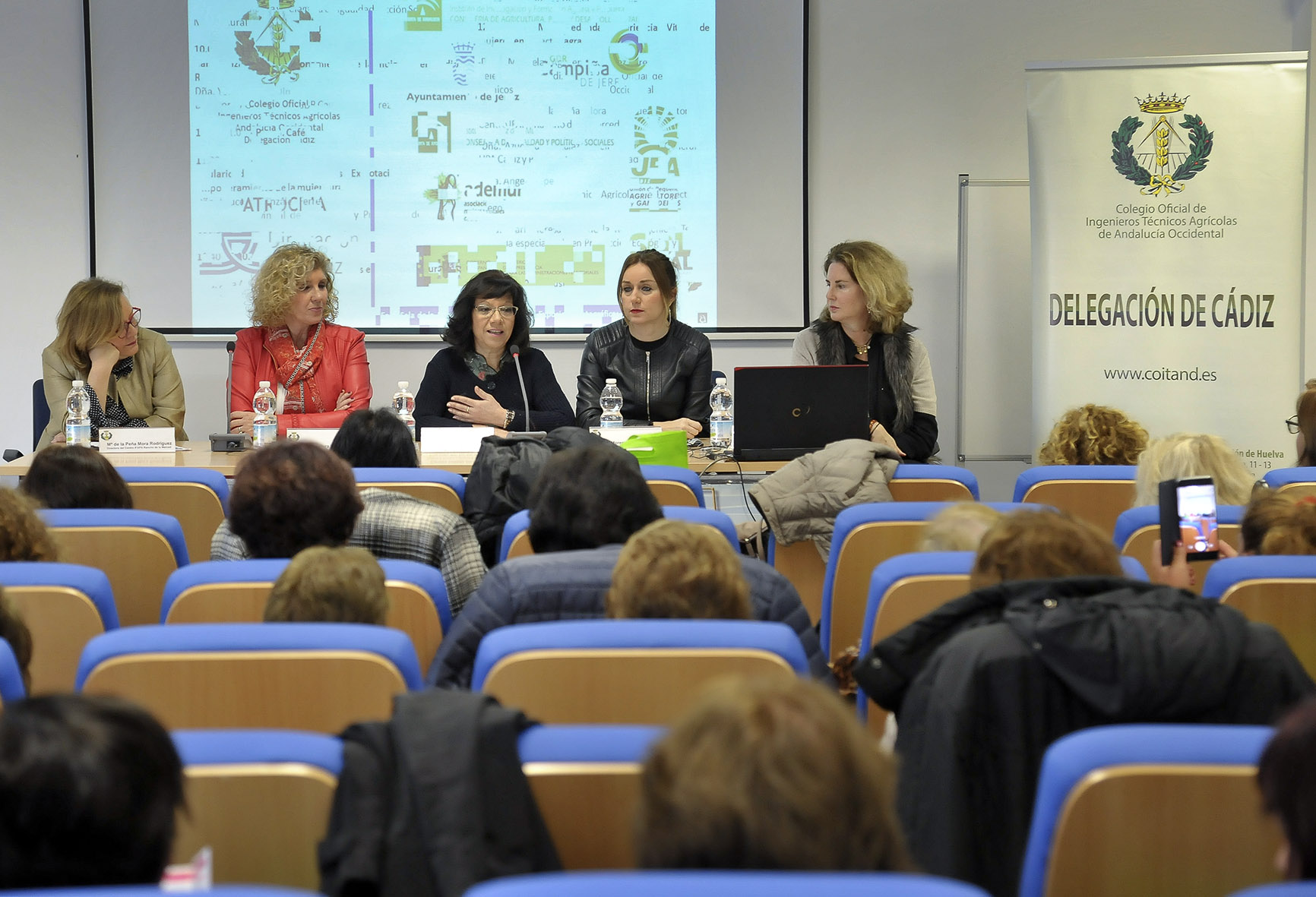 Carmen Collado durante las jornadas