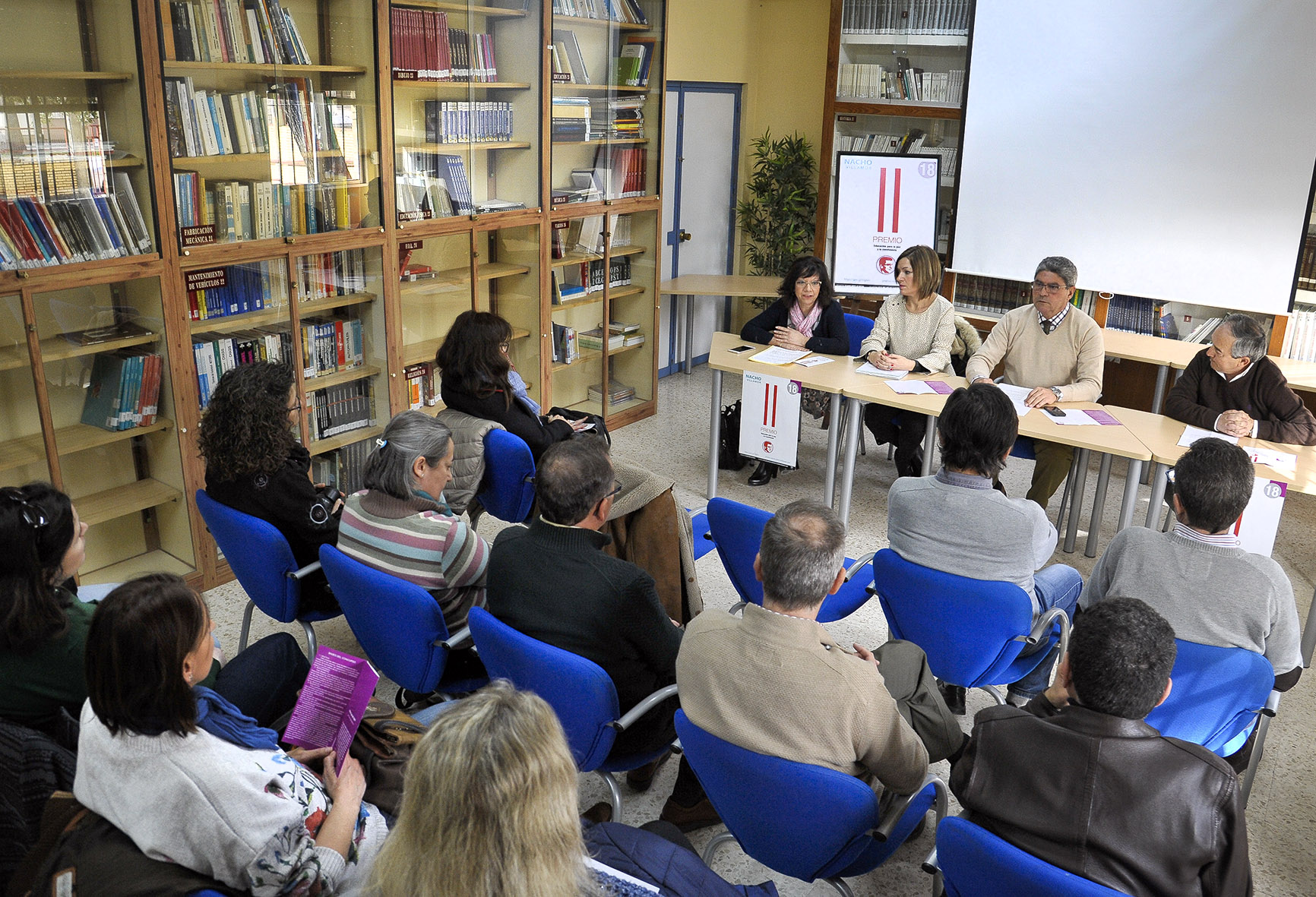 Carmen Collado durante la presentación de esta nueva edición del premio