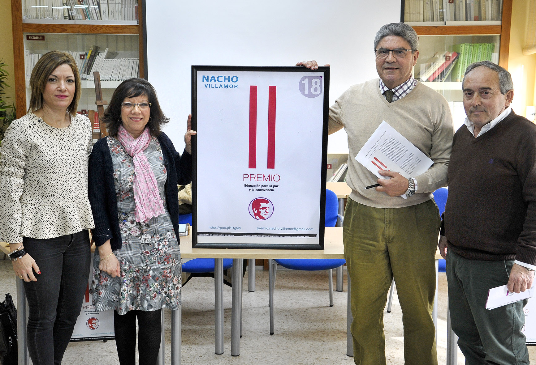 Carmen Collado durante la presentación de esta nueva edición del premio